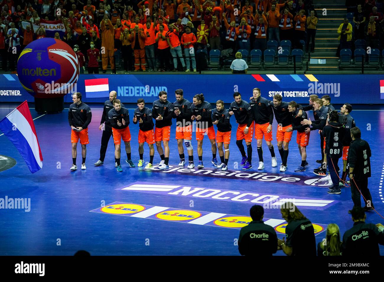 Krakow, Poland - JANUARY 17: Bobby Schagen of the Netherlands, Bart ...