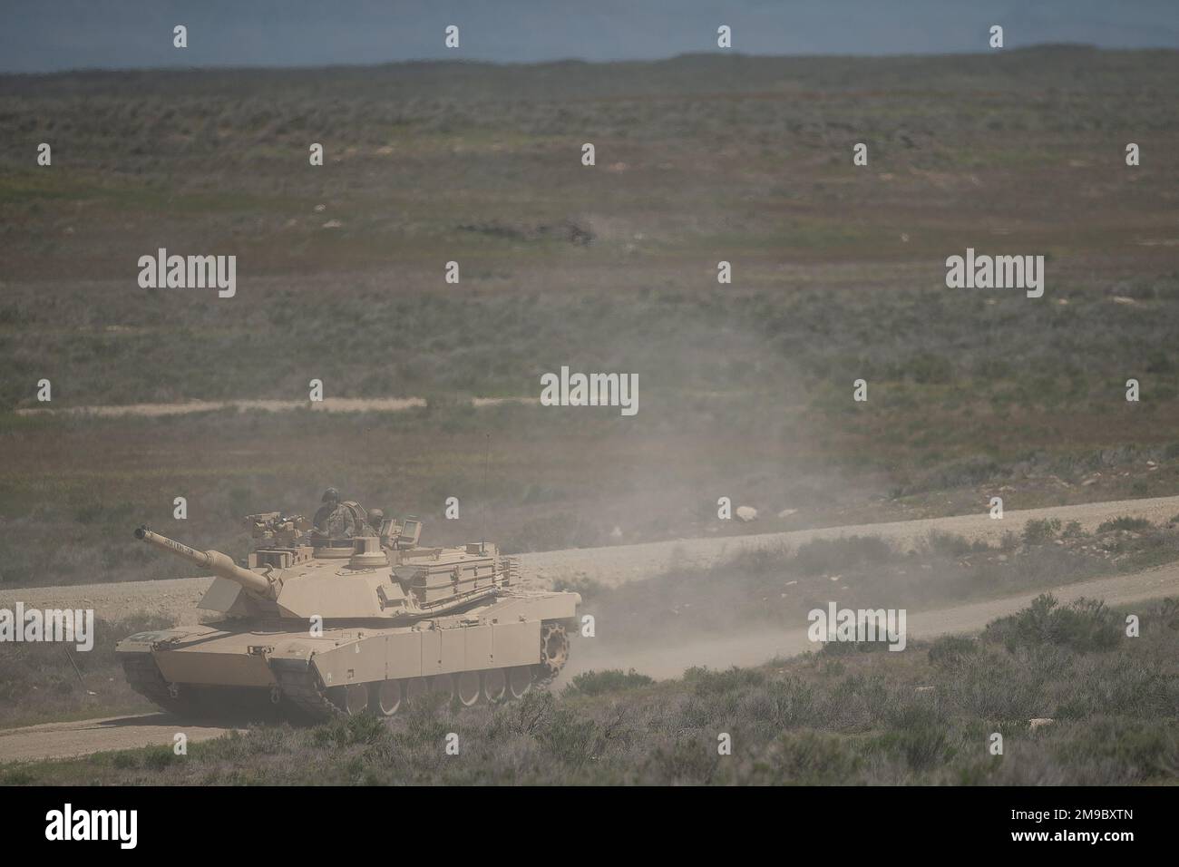 Abrams Tanks from A Company, 2-116th Combined Arms Battalion, 116th ...