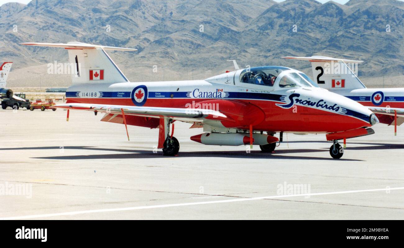 Canadian Armed Forces - Canadair CT-114 Tutor 114188 'Snowbird 1' (msn ...