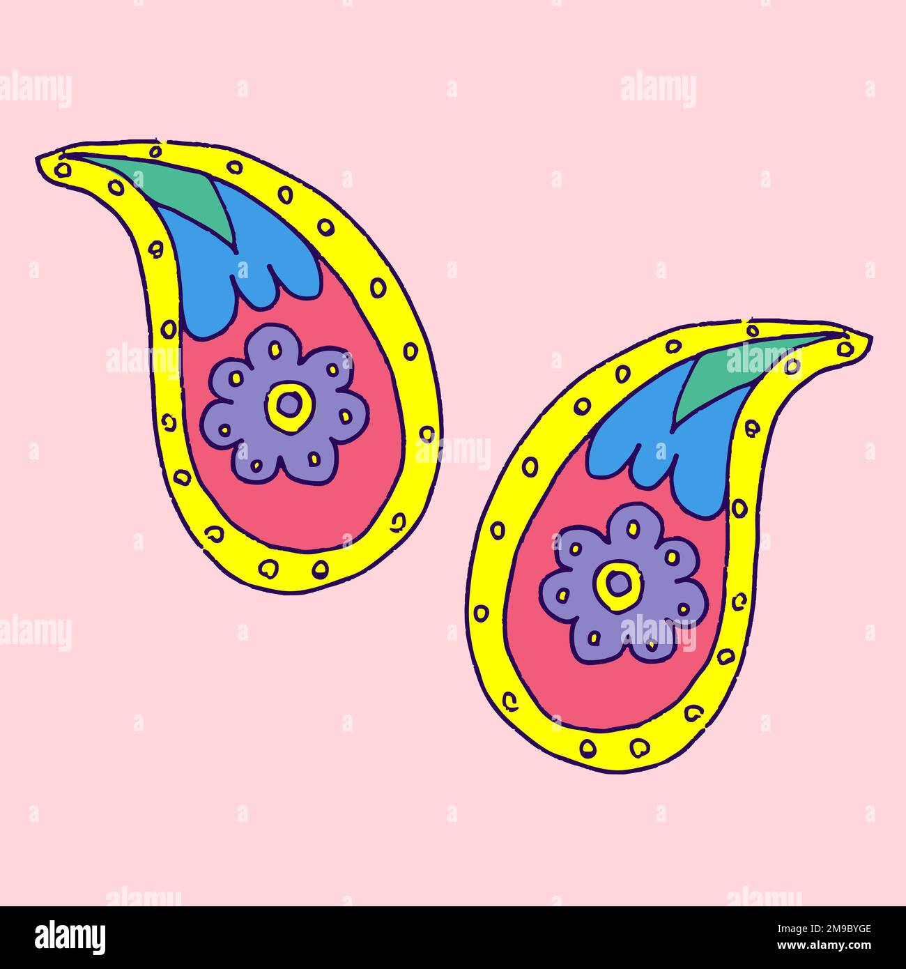 Diwali Indian rangoli vector design Stock Vector Image & Art - Alamy