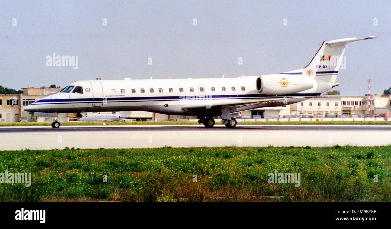 Force aerienne belge - Embraer ERJ-135 CE-02 (msn 145480), 21 Squadron ...