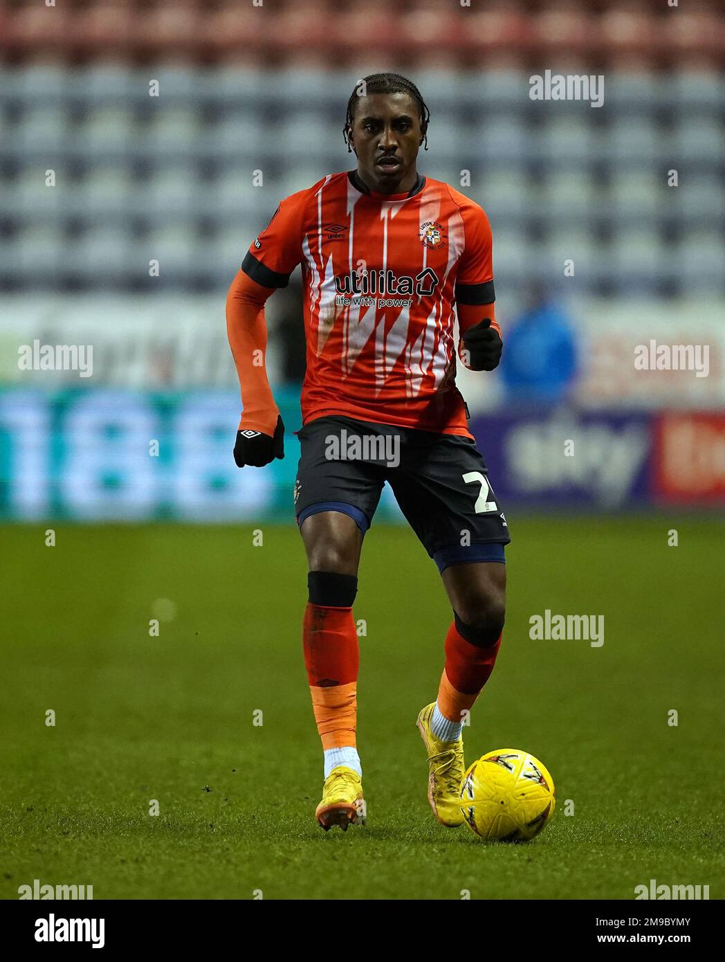 Luton Town's Amari'i Bell during the Emirates FA Cup third round replay ...