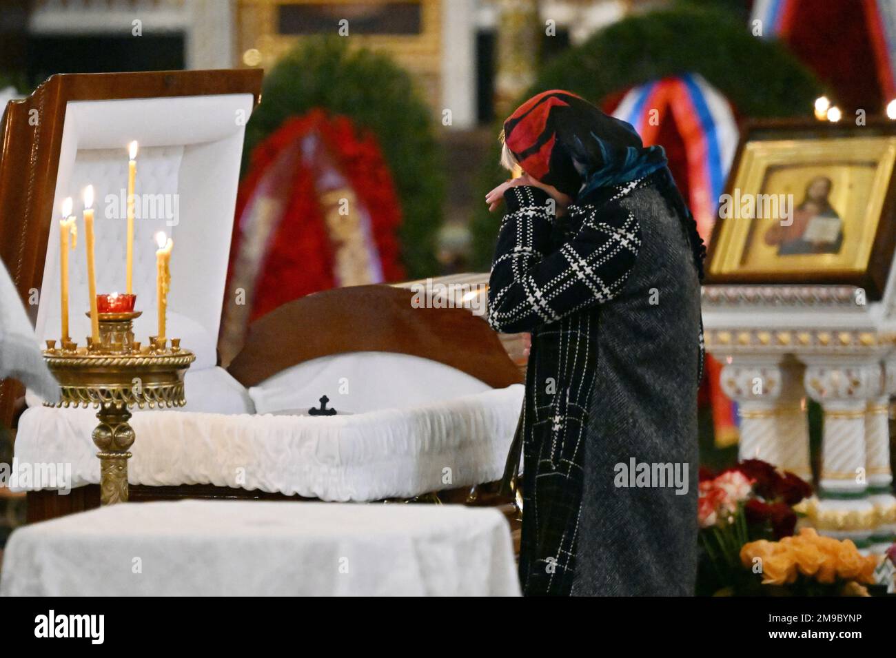 Farewell ceremony for People's Artist of the USSR Inna Churikova at the ...