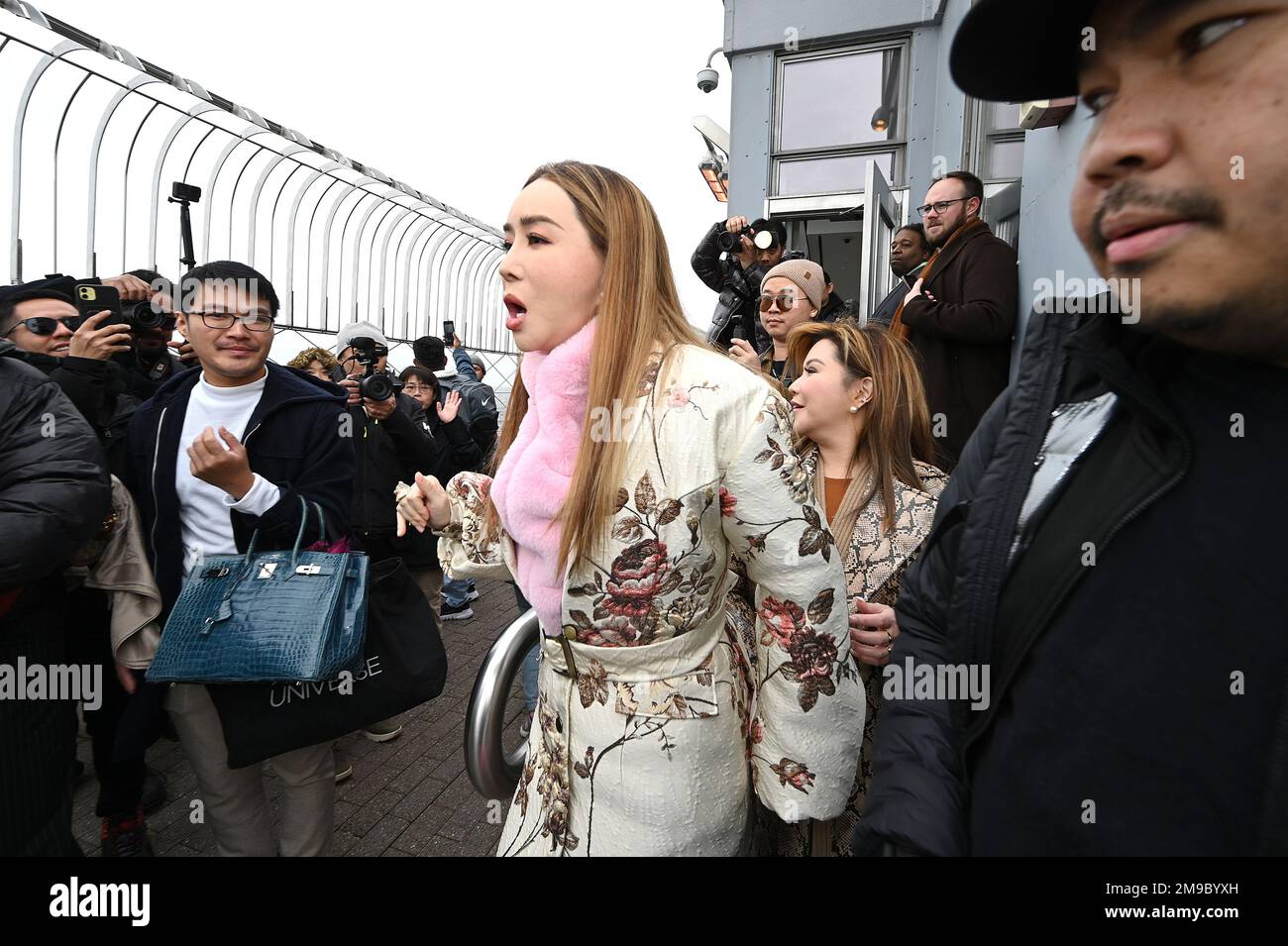 New York, USA. 17th Jan, 2023. Chief Executive Officer of JKN Global ...