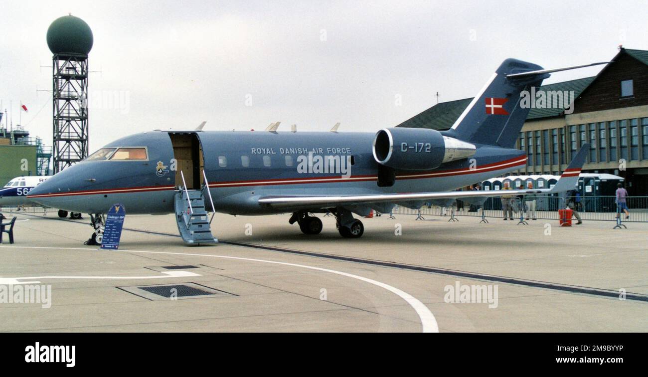 Flyvevabnet - Bombardier Challenger 604 C-172 (msn 5472), of 721 Esk ...