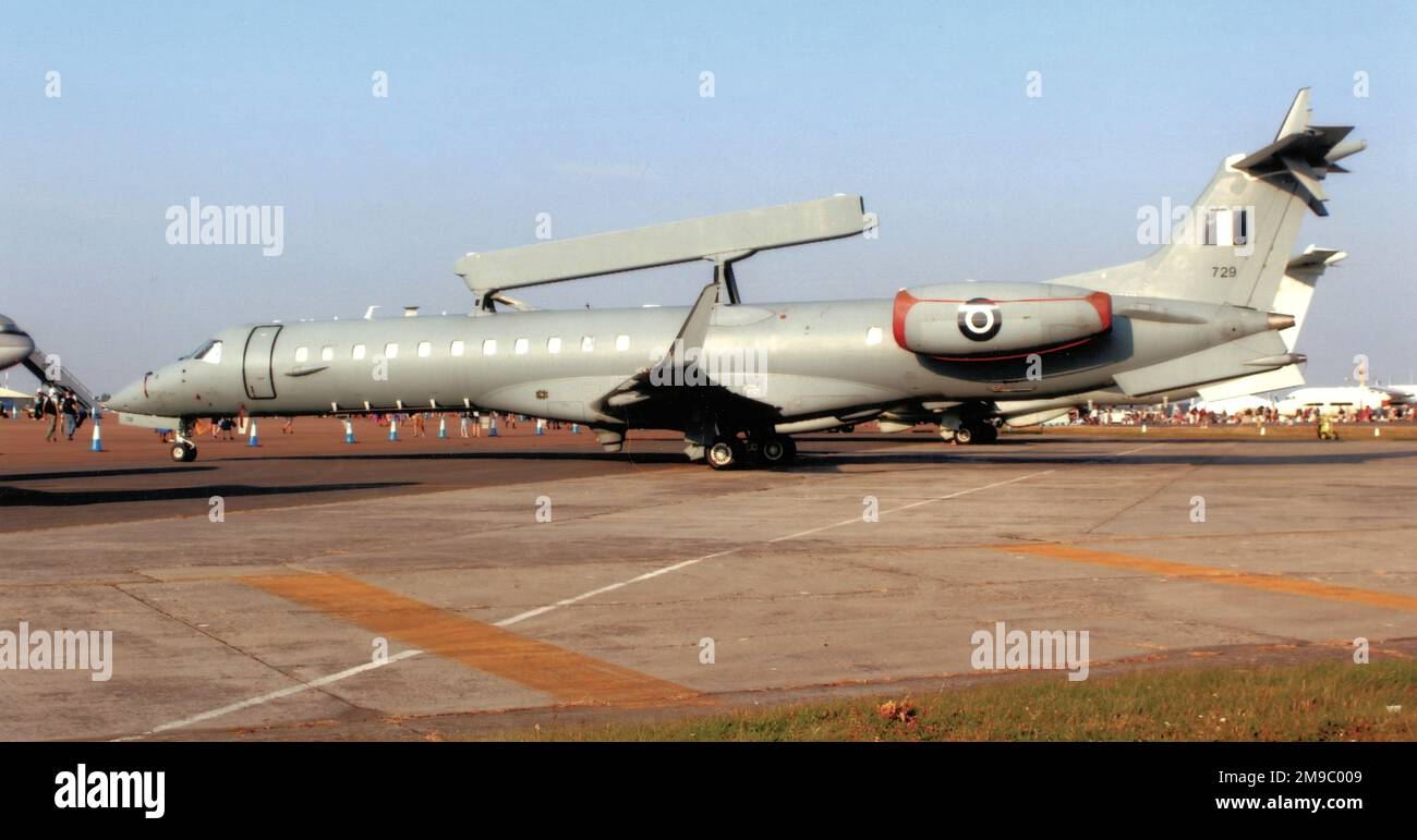 Hellenic Air Force - Erieye EMB-145-H AEW&C 729 Stock Photo - Alamy