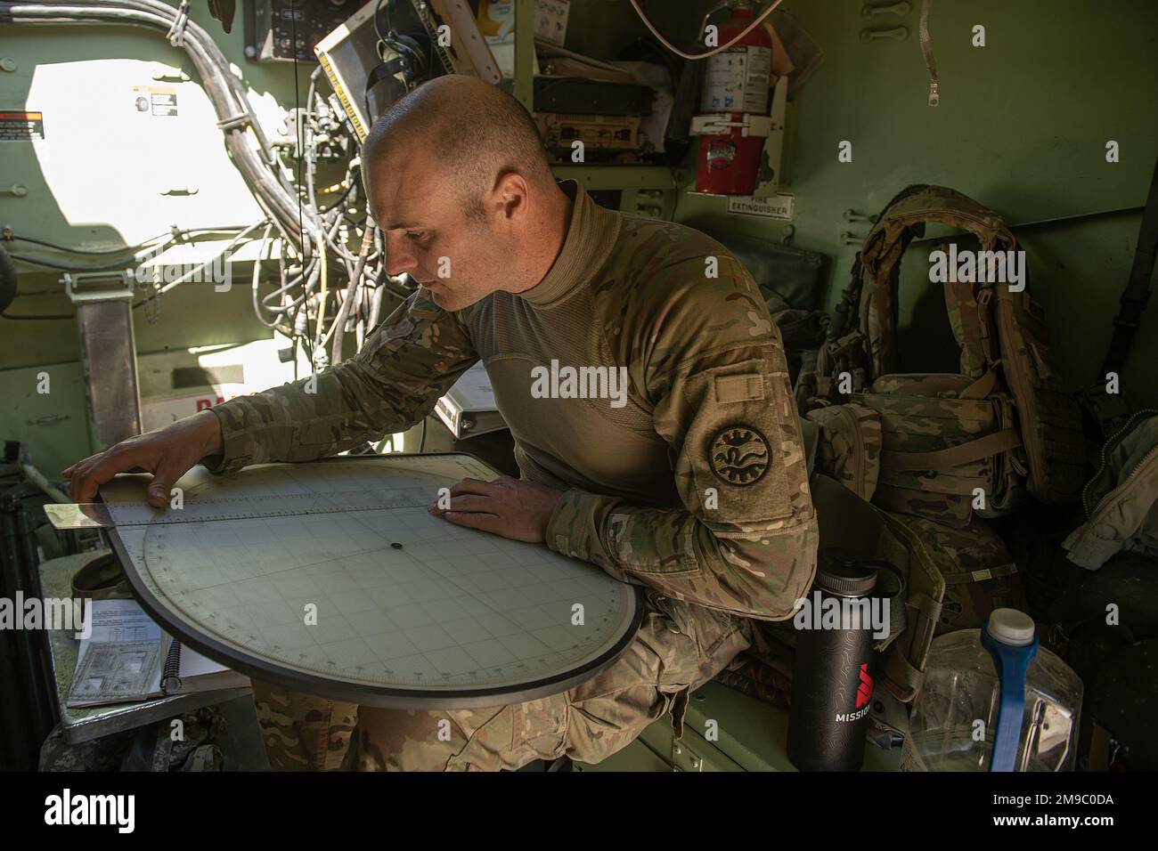 Idaho Army National Guard 1Lt. Christian Briggs, Platoon Leader for the ...