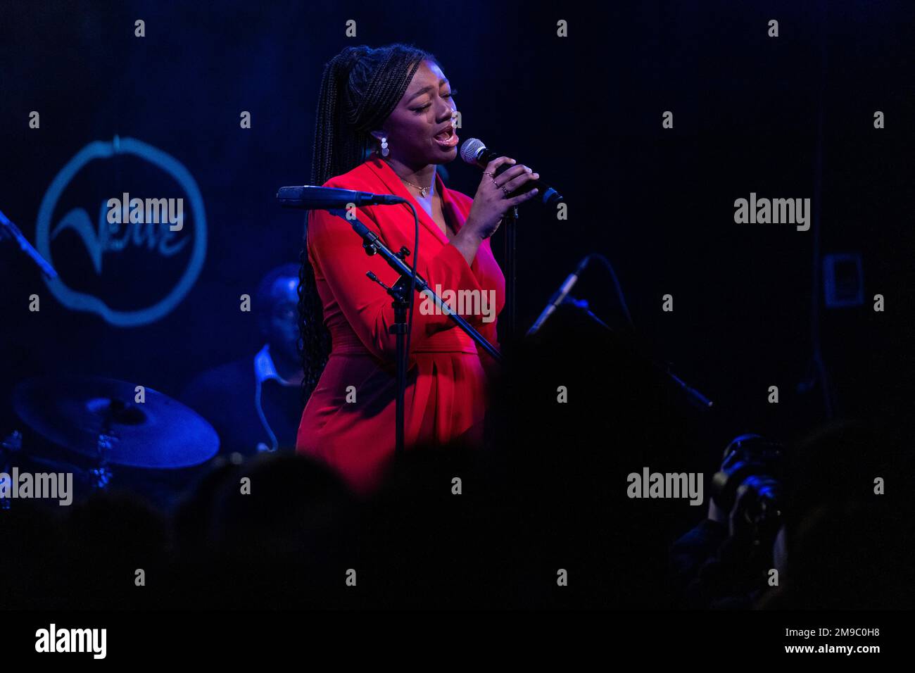 Samara Joy performs with Julius Rodriguez during Winter JazzFest ...