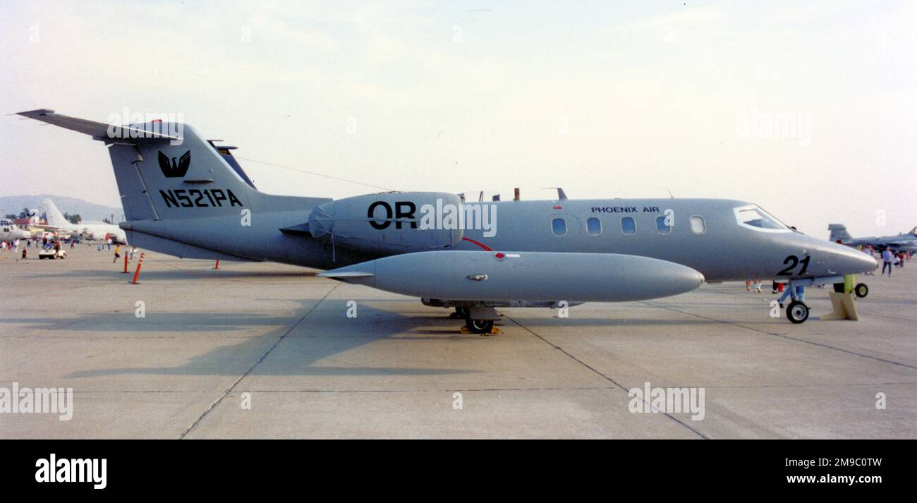 Learjet 35A N521PA (msn 35-239), of Phoenix Air Group Stock Photo - Alamy