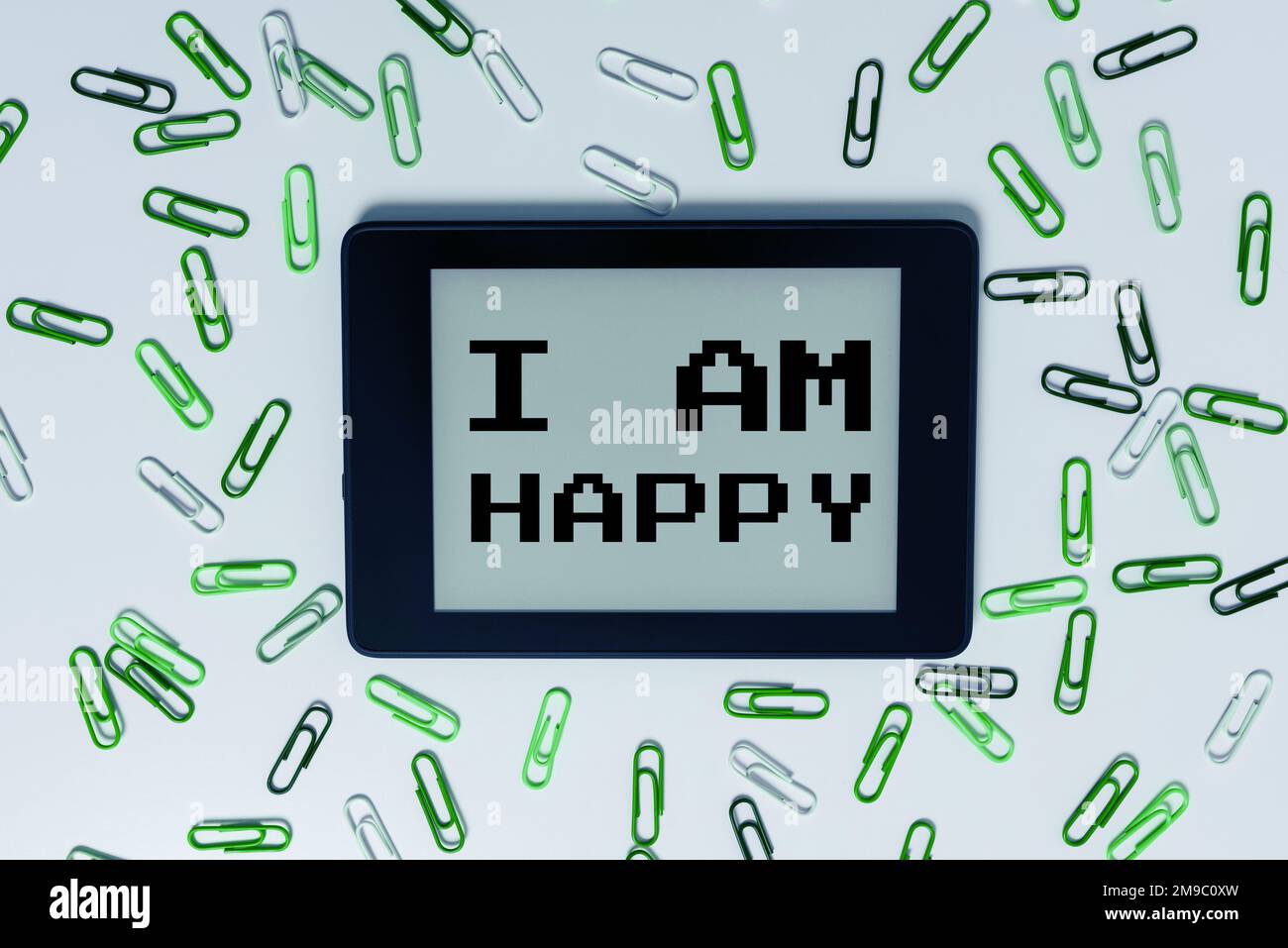 Writing displaying text I Am Happy. Internet Concept To have a ...