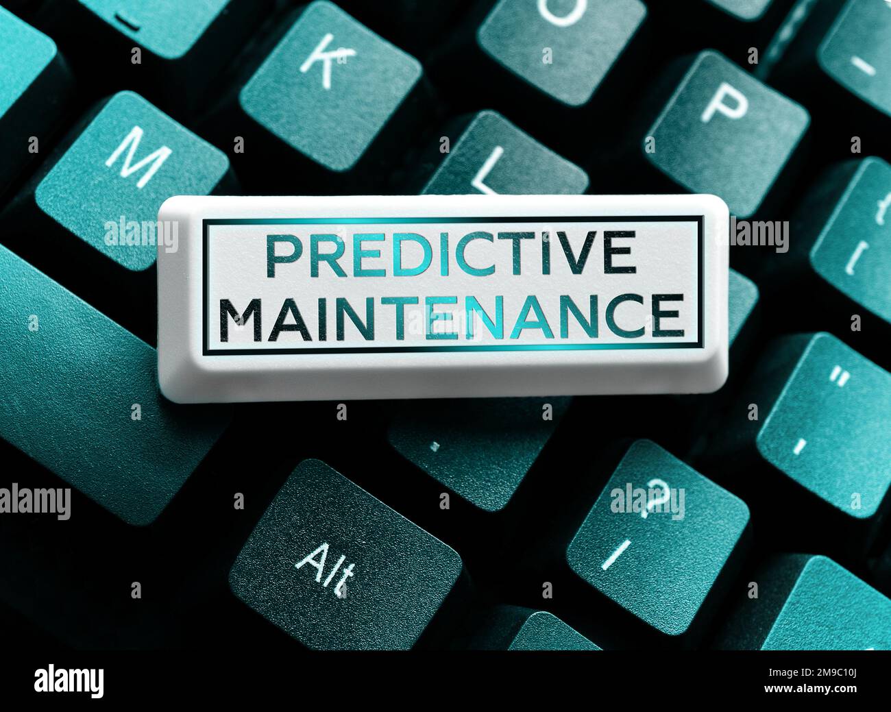 Text showing inspiration Predictive Maintenance. Business overview ...