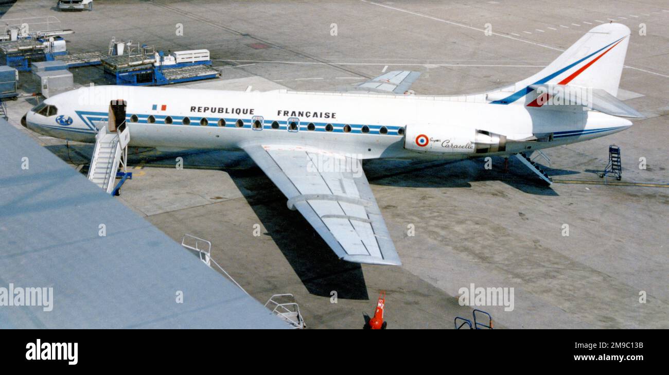 Armee de l'Air - Sud Aviation SE-210 Caravelle 10B1R 201 , of Escadron ...