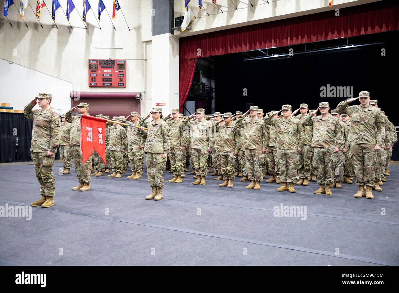 Soldiers from1186th Military Police Company, 821st Troop Command Battalion, Oregon Army National ...