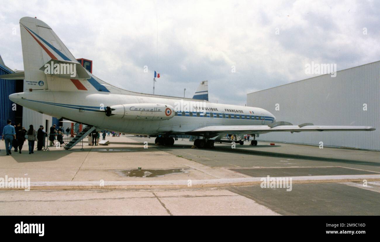 Sud Aviation SE-210 Caravelle III F-RAFG - 141 (msn 141), at the Musee ...