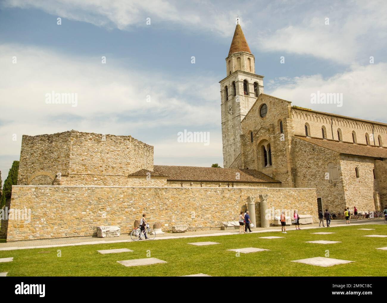 Basilica di Santa Maria Assunta, Aquileia, in the Province of Udine and ...