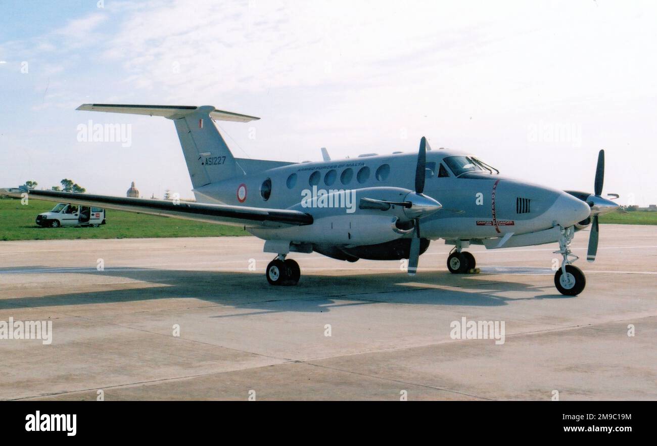 Armed Forces of Malta Air Wing - Beech Super King Air B200MPA AS1127 ...