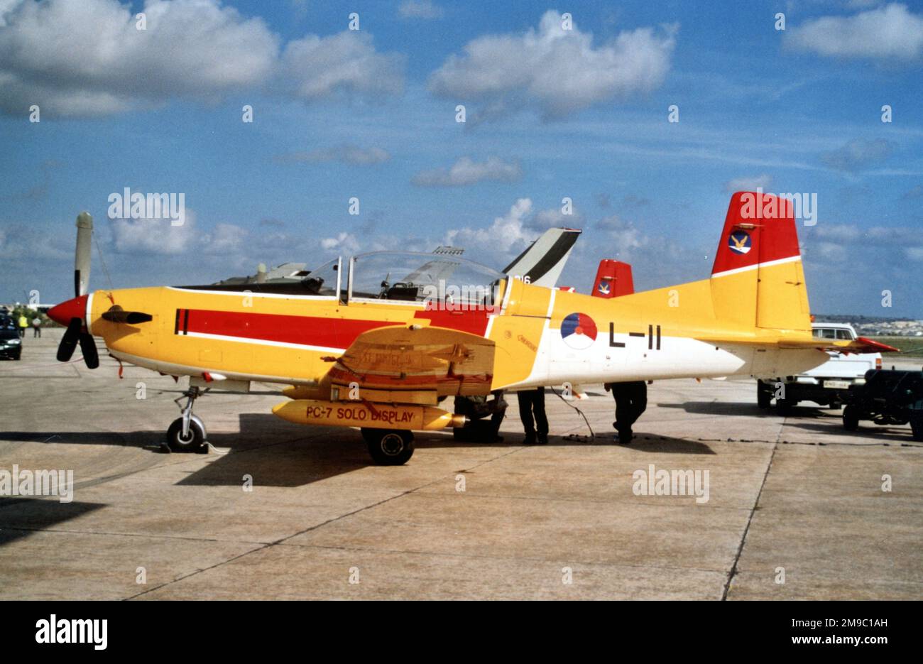 Koninklijke Luchtmacht - Pilatus PC-7 Turbo Trainer L-11 (msn 610), of ...