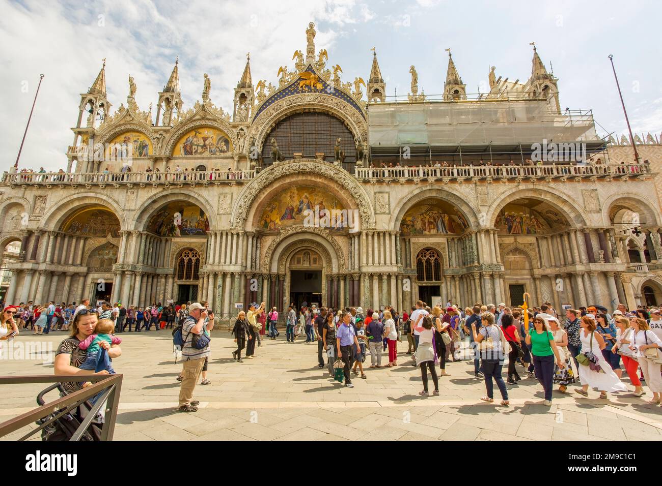 Famous Cathedral In Venice San Marco Basilica | Venetian Gothic