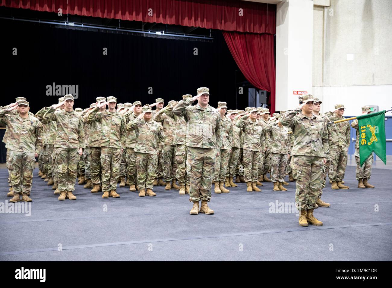 Soldiers from1186th Military Police Company, 821st Troop Command Battalion, Oregon Army National ...