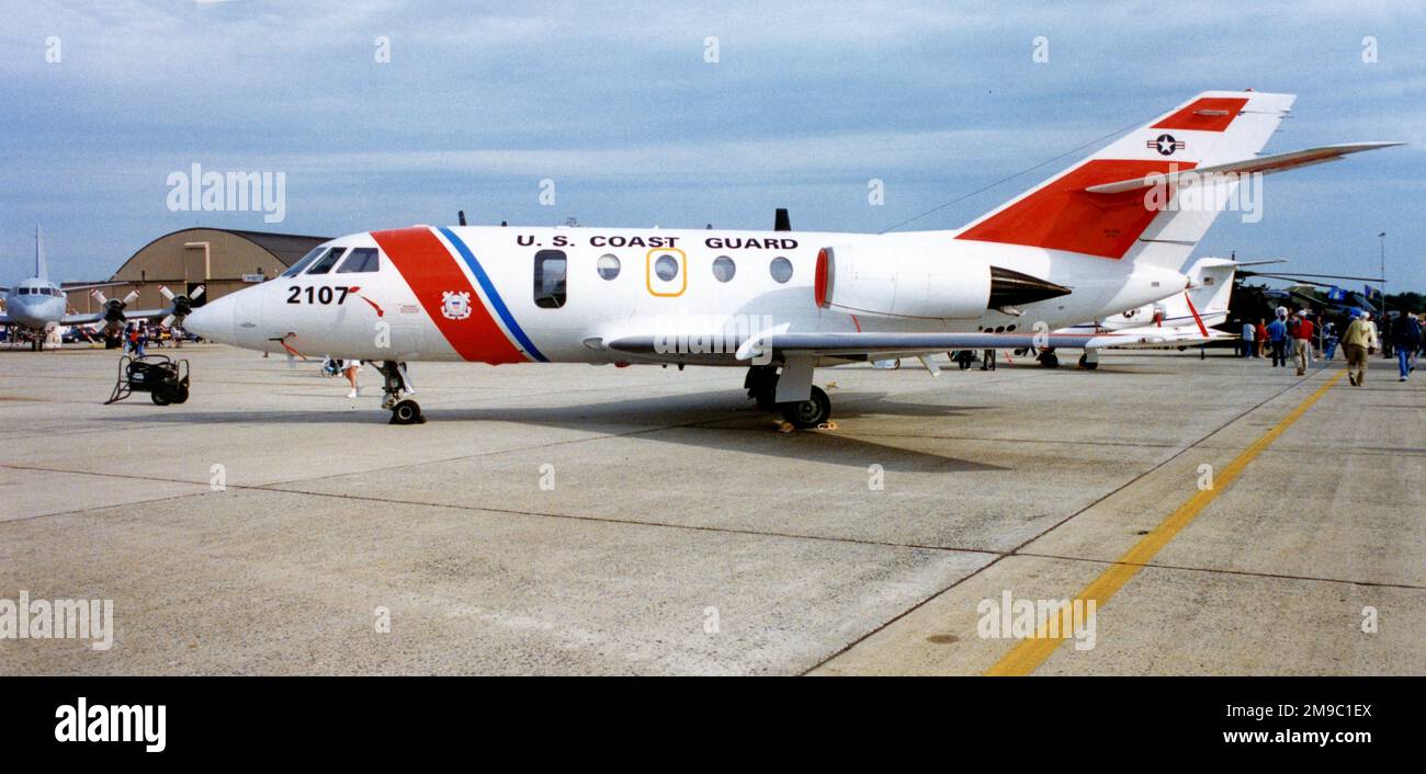 United States Coast Guard - Dassault HU-25C Guardian 2107 (msn 409 ...