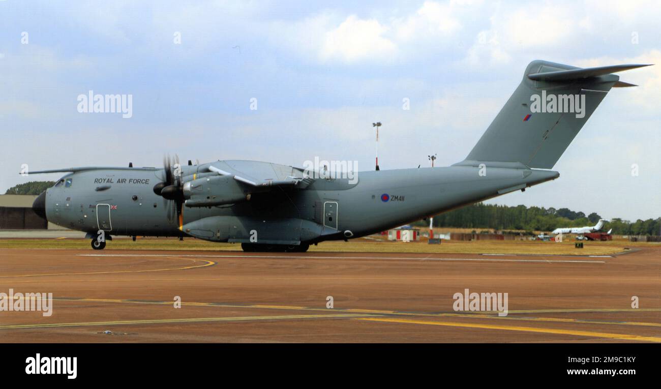 Royal Air Force - Airbus A400M Atlas C.1 ZM411 (msn 039), of 24-70 Squadron Stock Photo - Alamy