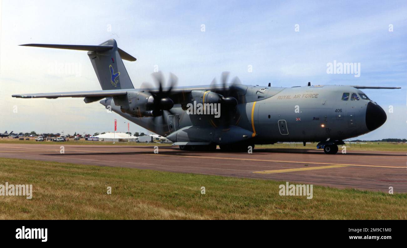 Royal Air Force - Airbus A400M Atlas C.1 ZM406 (msn 025), of 24-70 Squadron Stock Photo - Alamy