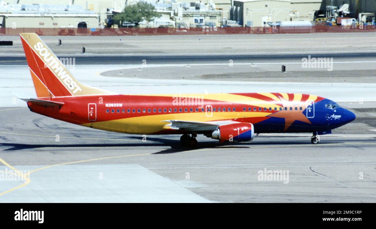 Boeing 737-3H4(WL) N383SW (msn 26589, line number 2612), of Southwest ...