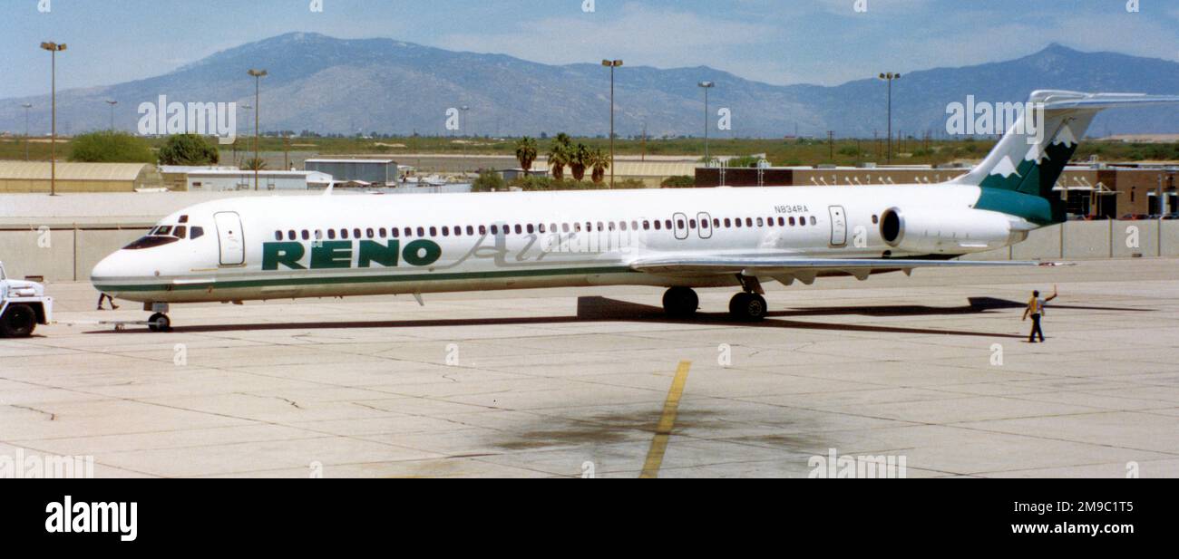 McDonnell Douglas MD-83 N834RA (msn 53124, line number 1991), of Reno ...
