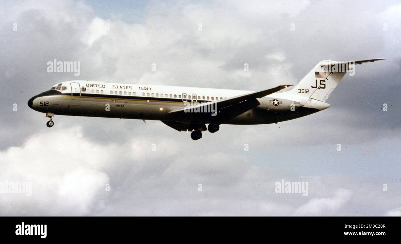 United States Navy - McDonnell Douglas C-9B Skytrain II 163512 - JS ...