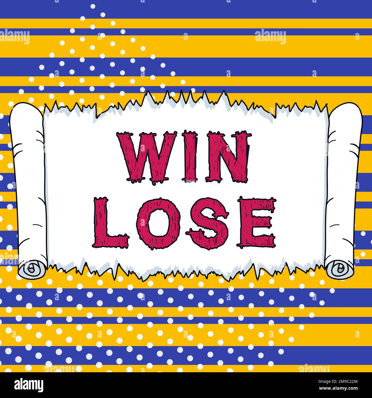 Writing displaying text Win Lose. Business concept Compare ...