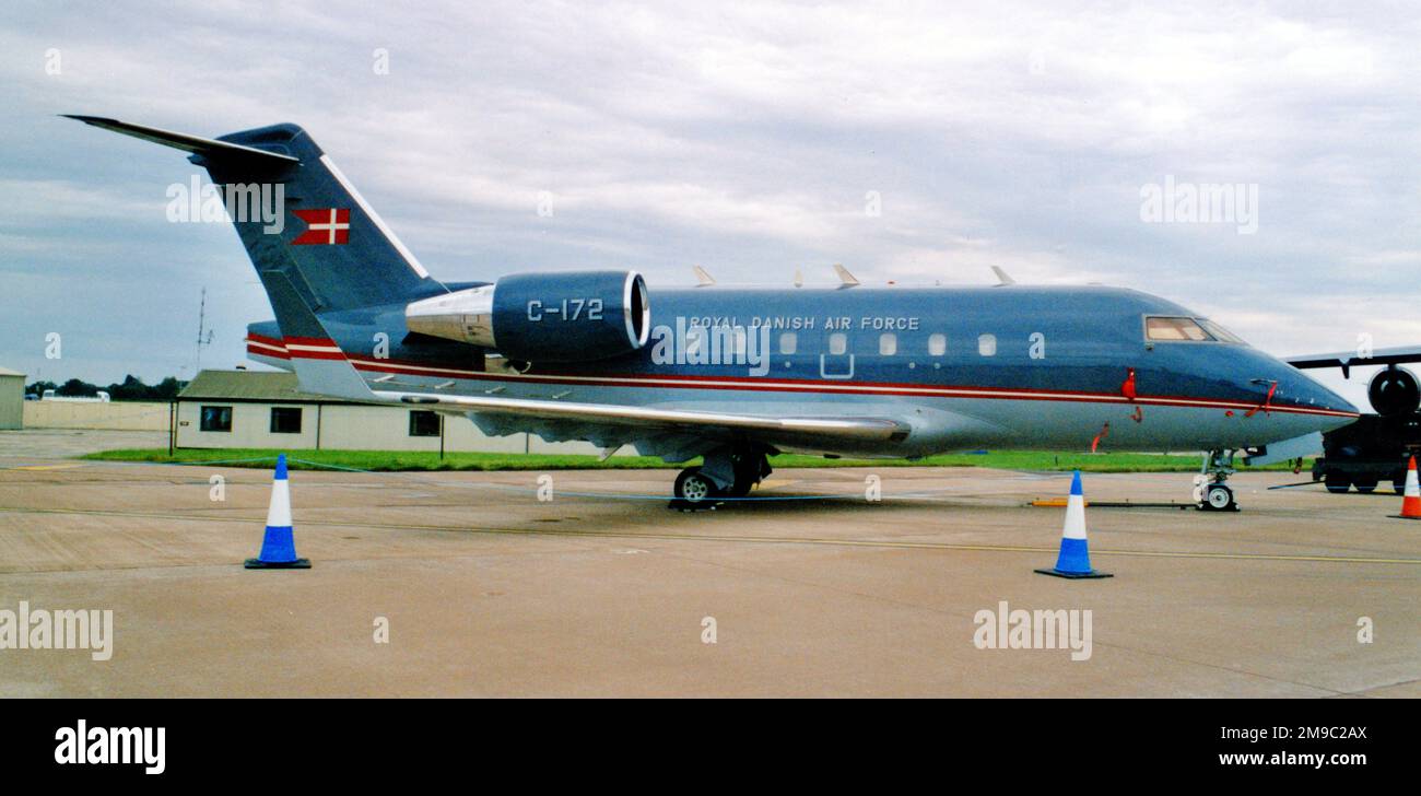 Flyvevabnet - Bombardier Challenger 604 C-172 (msn 5472), of 721 Esk ...