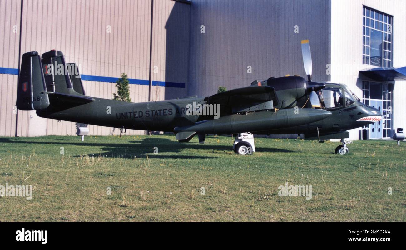 Grumman OV-1C Mohawk 62-5856 (MSN 79C), at the National Warplane Museum ...