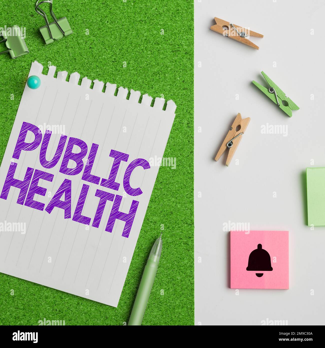 Conceptual caption Public Health. Word for Promoting healthy lifestyles ...