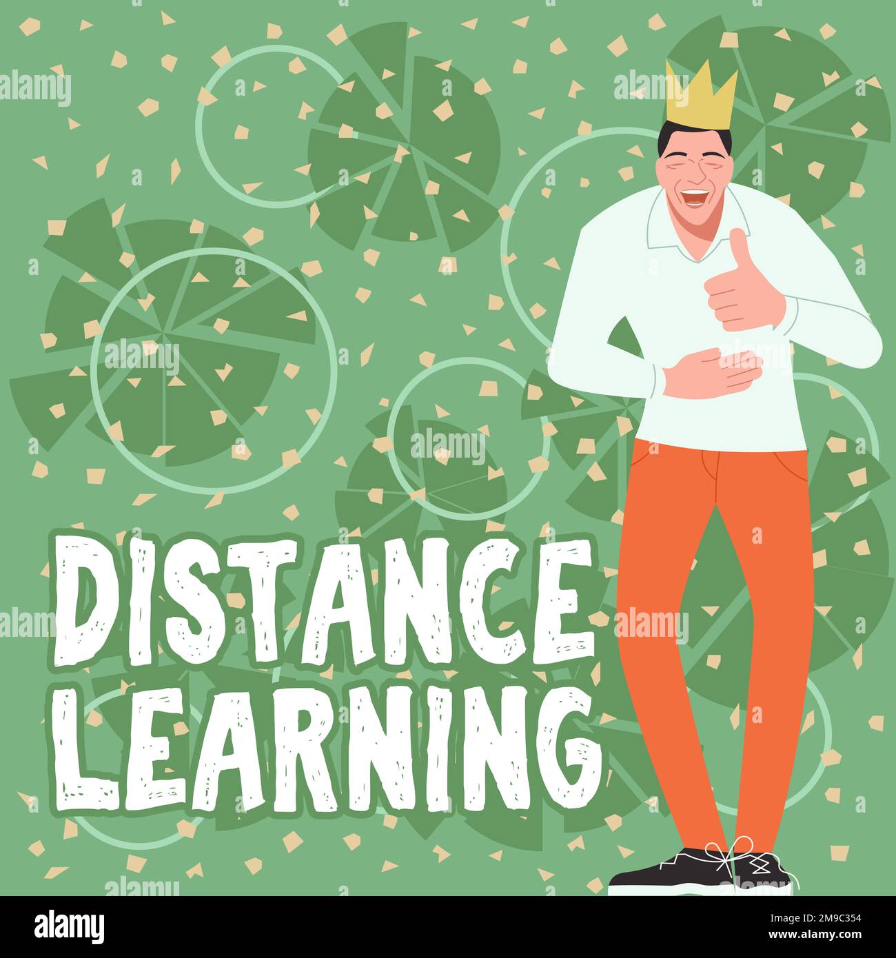 Inspiration showing sign Distance Learning. Business showcase ...