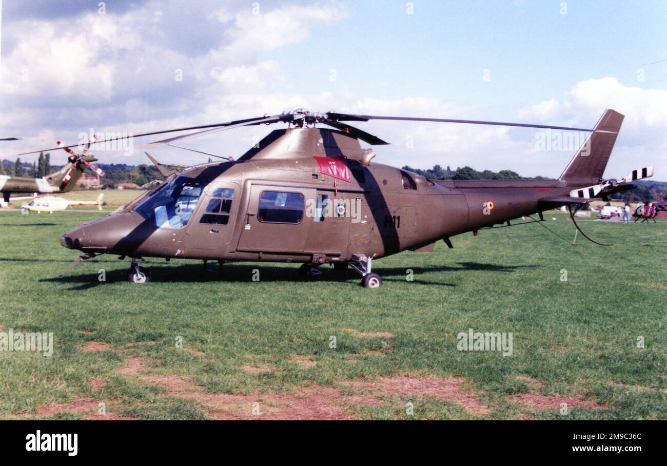 Force terrestre belge - Agusta A109BA Hirundo H-11 - OT-ARK (msn 0319 ...