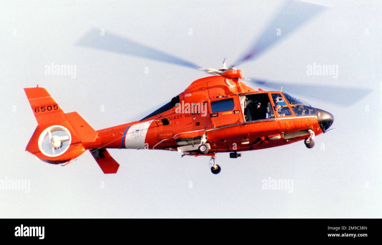 United states Coast Guard - Aerospatiale HH-65B Dolphin 6505 (MSN 6038 ...