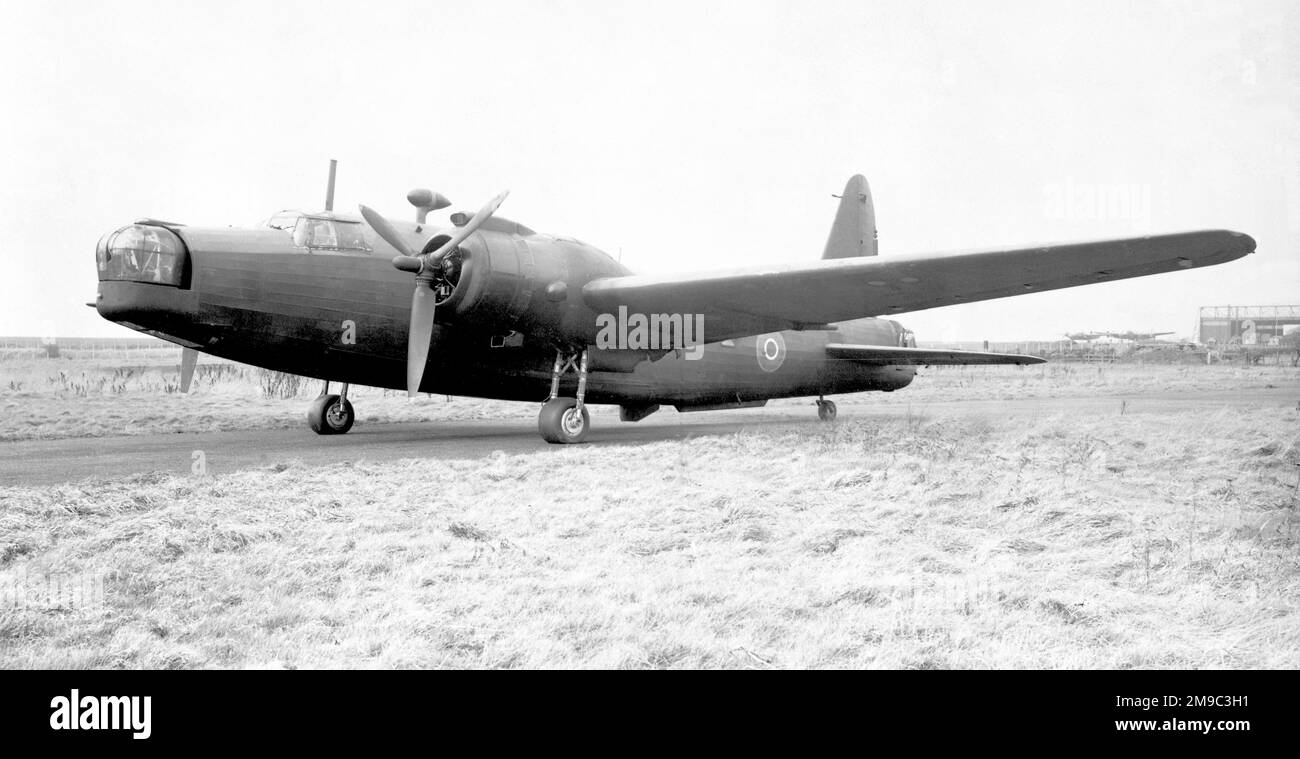 Vickers Wellington B.III BK461, at Honiley with Dunlop for trials of ...