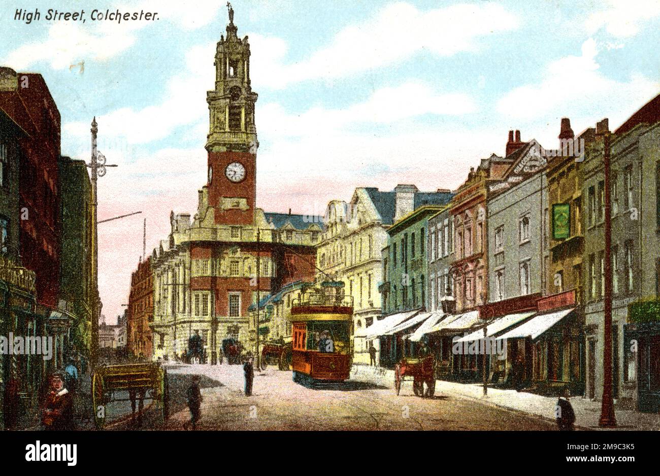 High Street, Colchester, Essex Stock Photo - Alamy