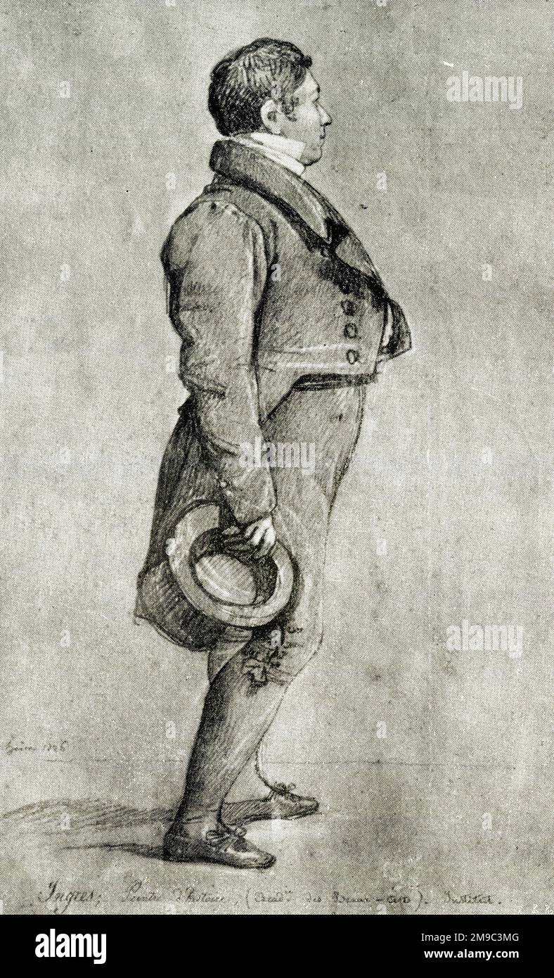 Jean-Auguste-Dominique Ingres, French artist Stock Photo - Alamy