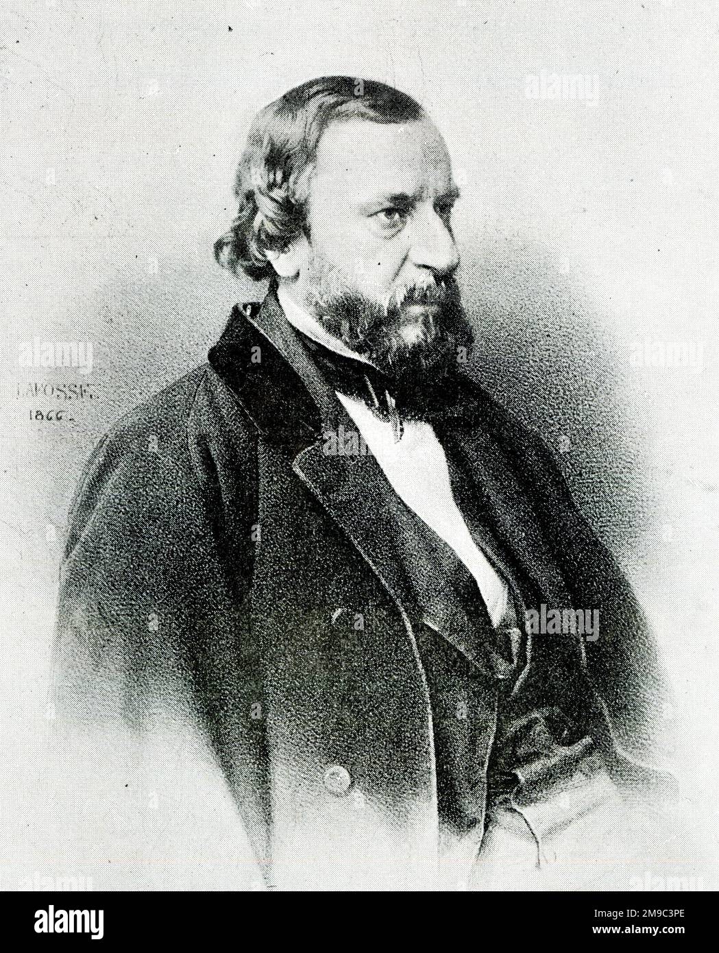 Constant Troyon (1810-1865), French artist, member of the Barbizon ...