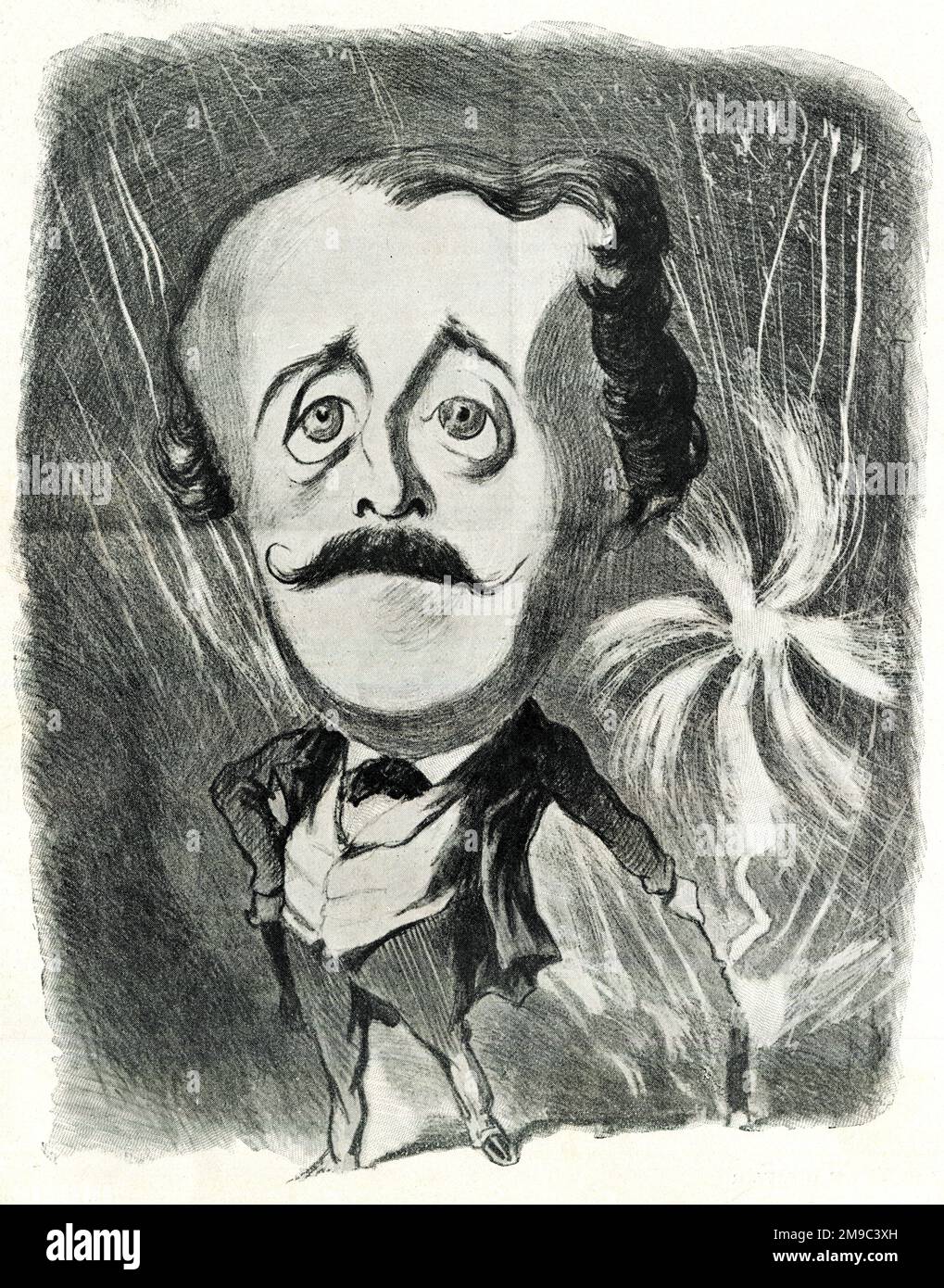 Paul Bins, Count of Saint-Victor (1827-1881), French author and critic ...