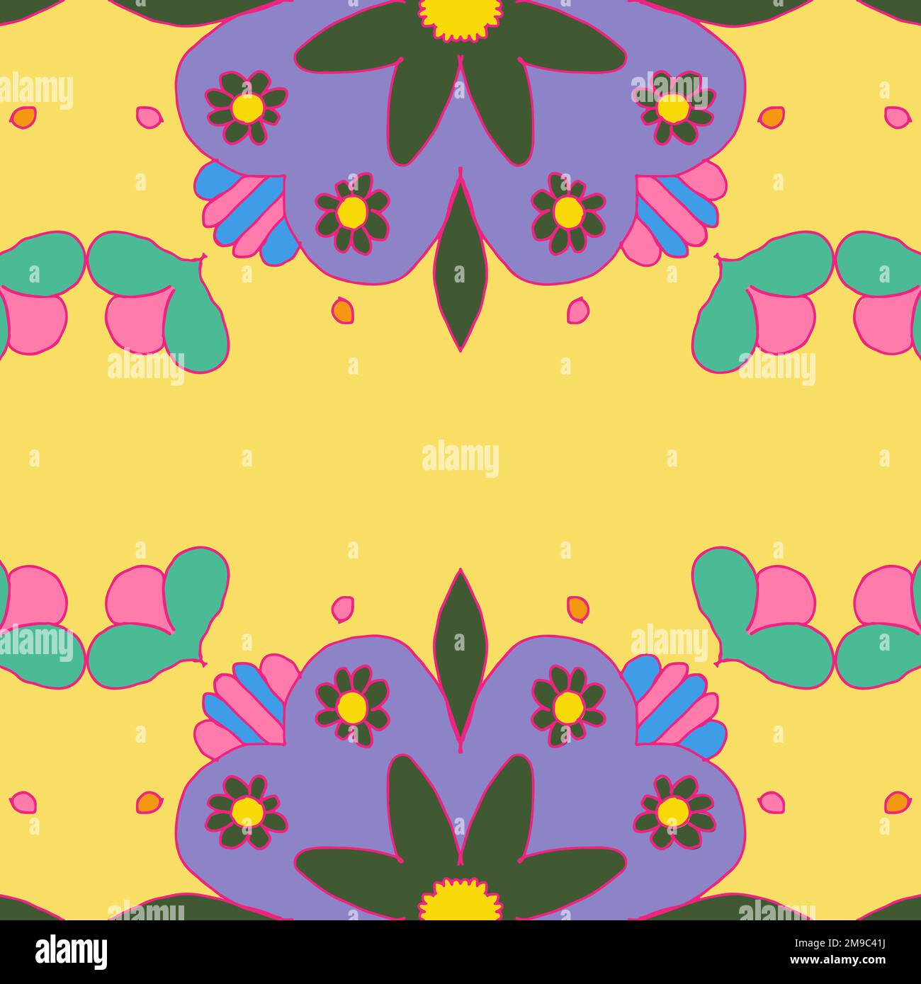 Diwali Indian mandala yellow background vector Stock Vector Image & Art ...