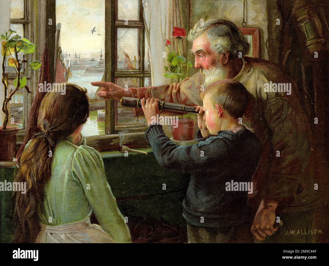 John william allison hi-res stock photography and images - Alamy