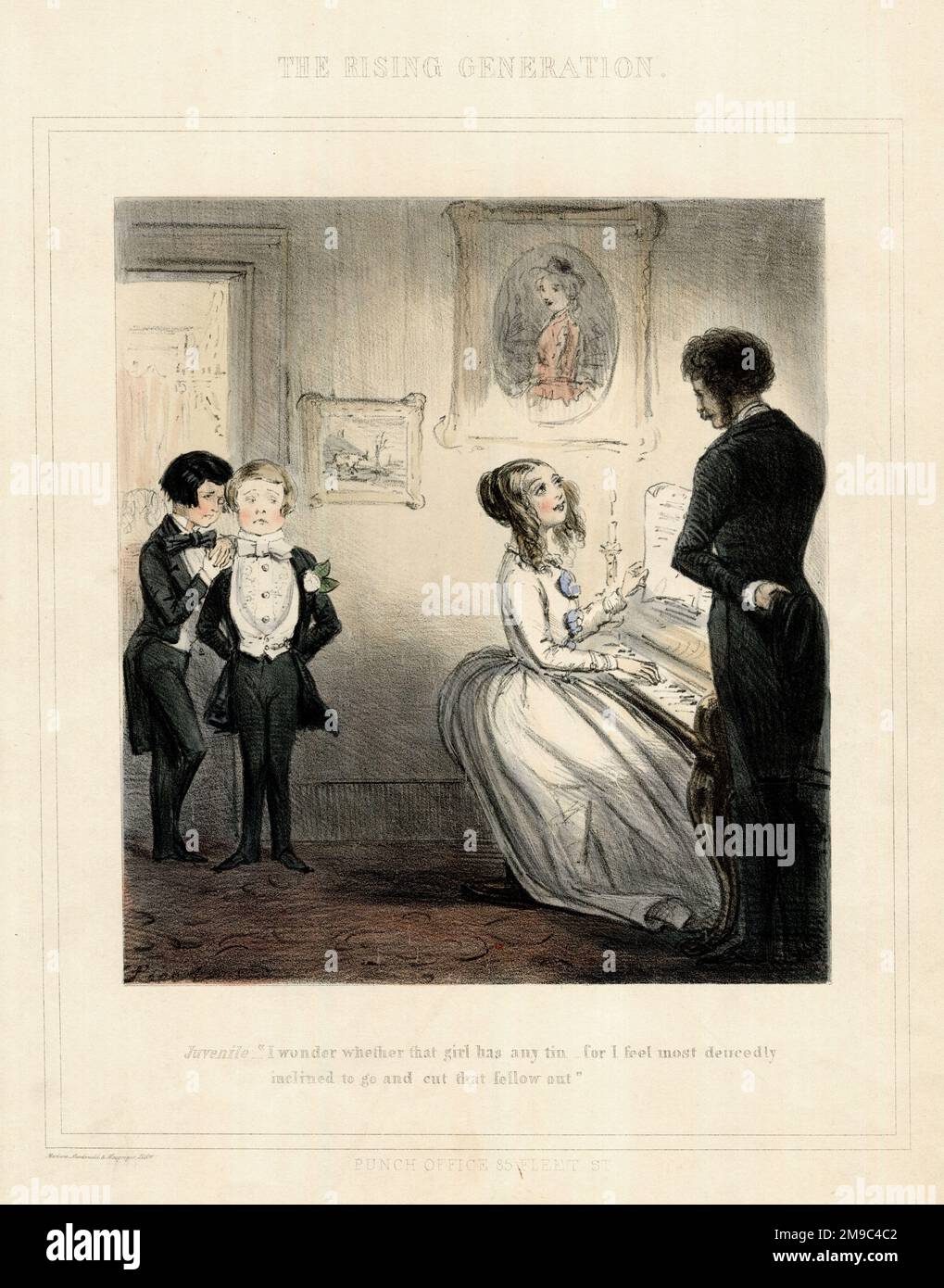 Cartoon by john leech cartoon hi-res stock photography and images - Alamy