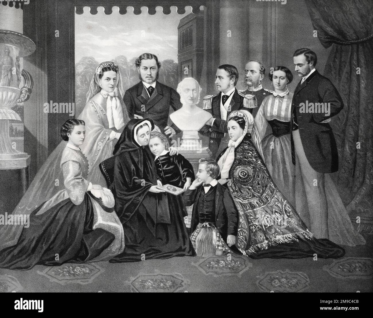 Family queen victoria hi-res stock photography and images - Alamy