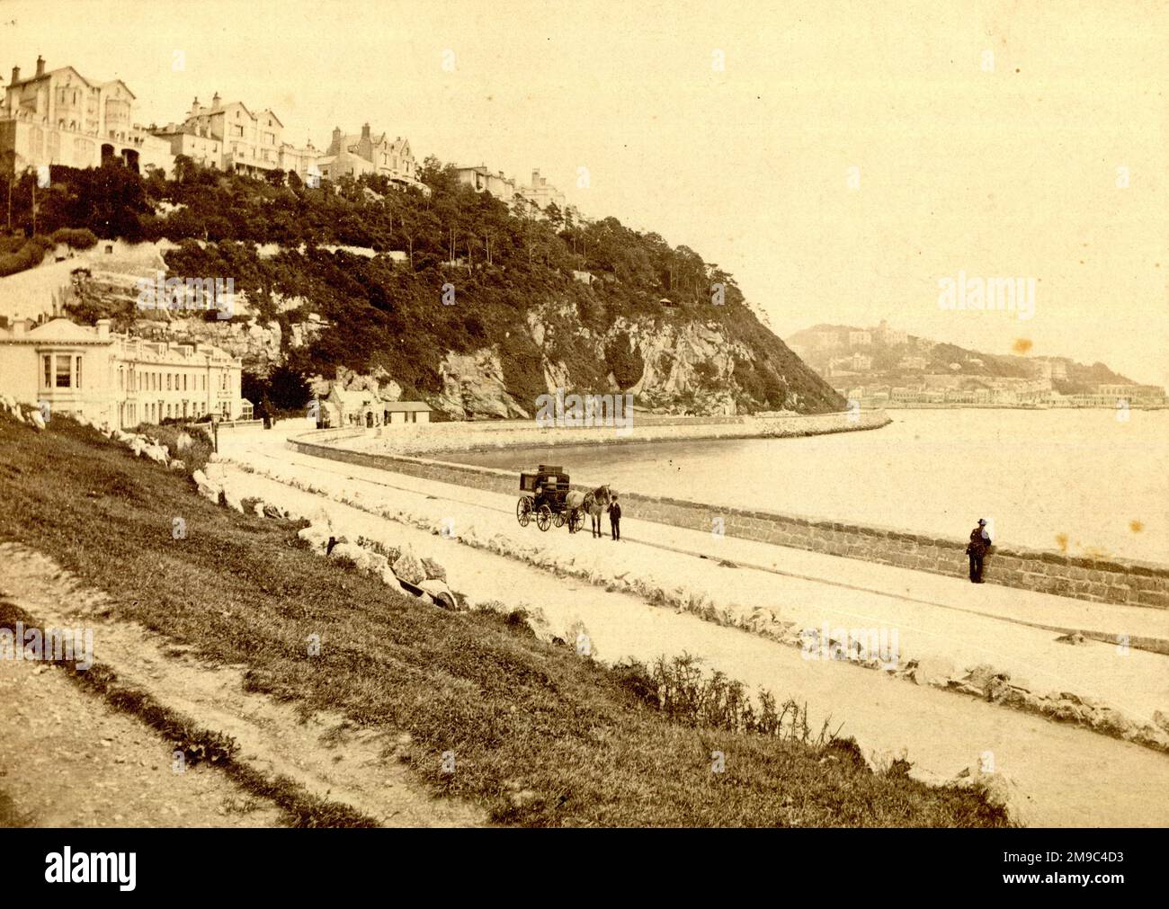 Torquay viewed from Rock Walks in Torbay, Devon Stock Photo - Alamy