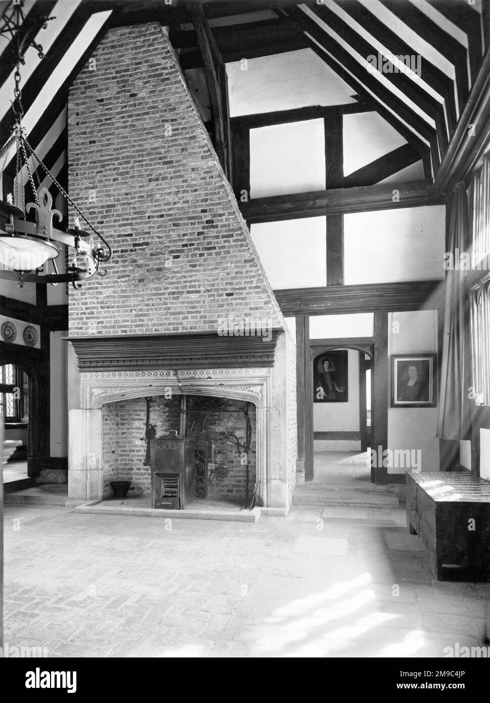 Stoneacre Farm, Kent - Interior view Stock Photo - Alamy