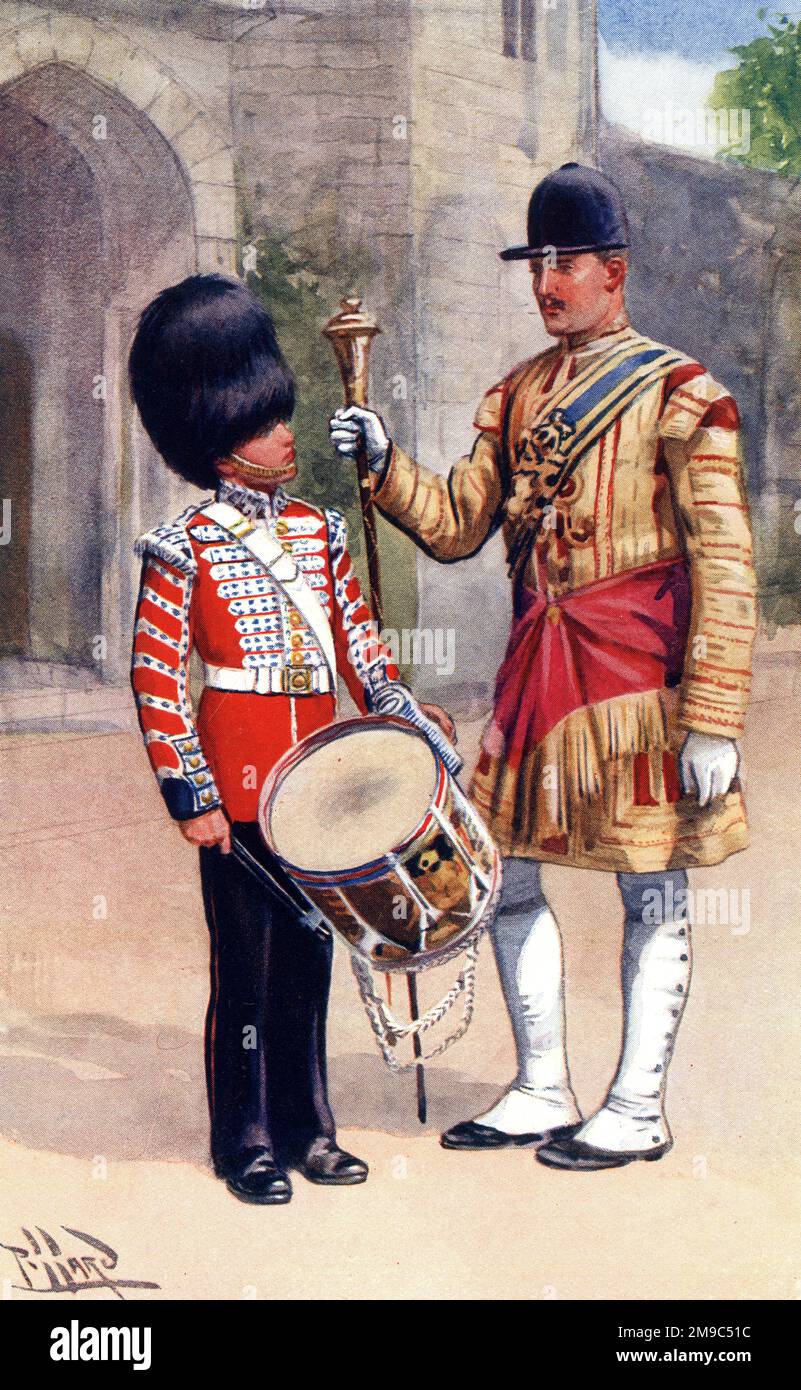 Grenadier in dress uniform hi-res stock photography and images - Alamy