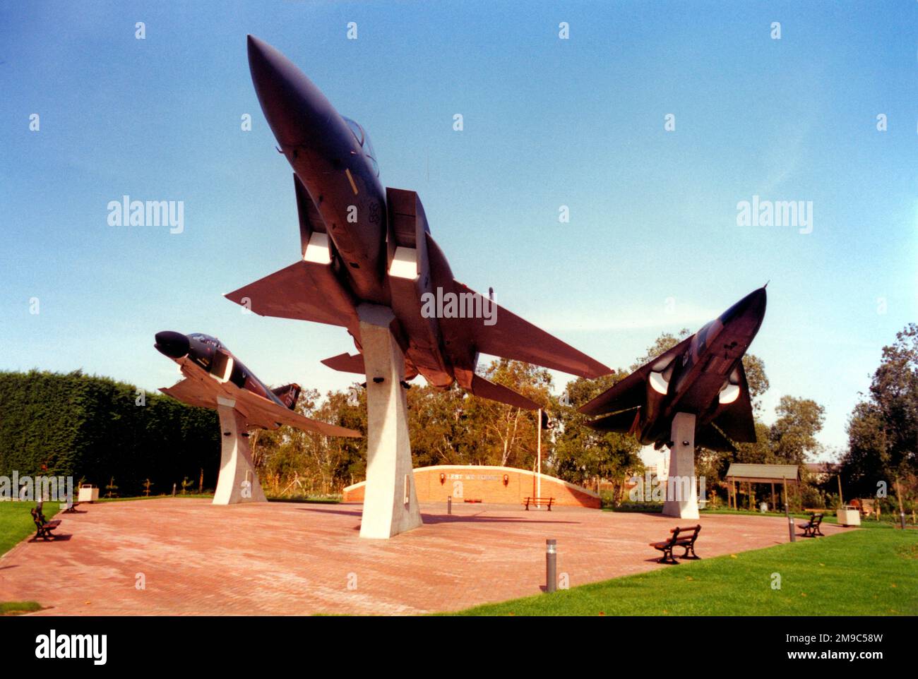 McDonnell Douglas F-15A-12-MC Eagle 74-0131 (msn 107), mounted on a ...