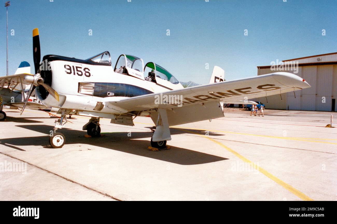 North American T-28B Trojan N3250D / 137657 (msn 200-20 Stock Photo - Alamy
